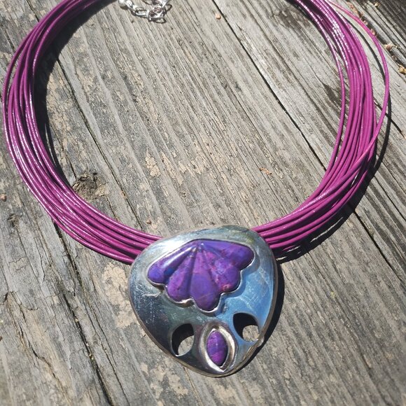 Jay King | Jewelry | Jay King Dtr Mine Finds Multi Strand Leather ...